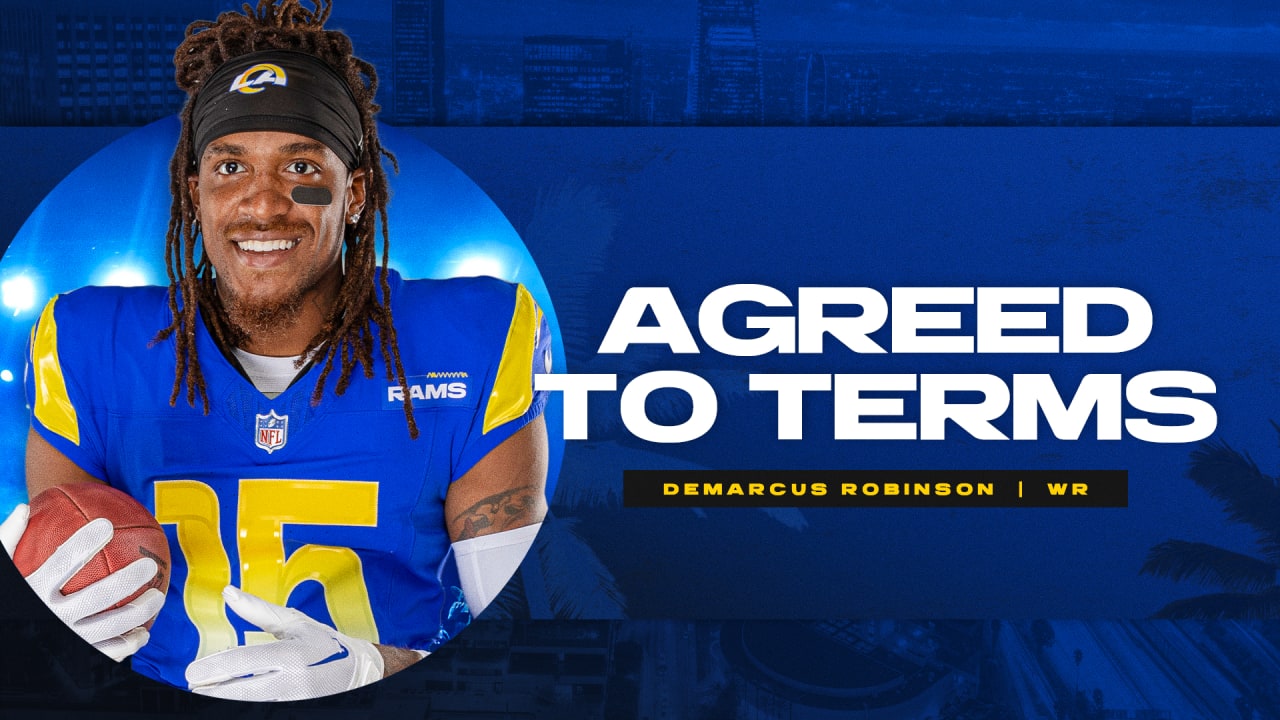 Rams agree to terms on one-year deal with WR Demarcus Robinson