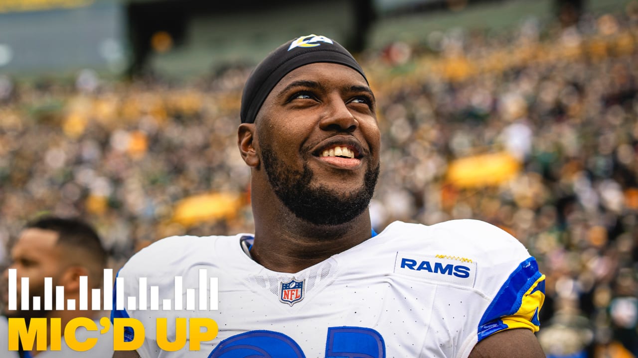 Los Angeles Rams Mic'd Up | Rookie nose tackle Kobie Turner Mic’d Up in ...