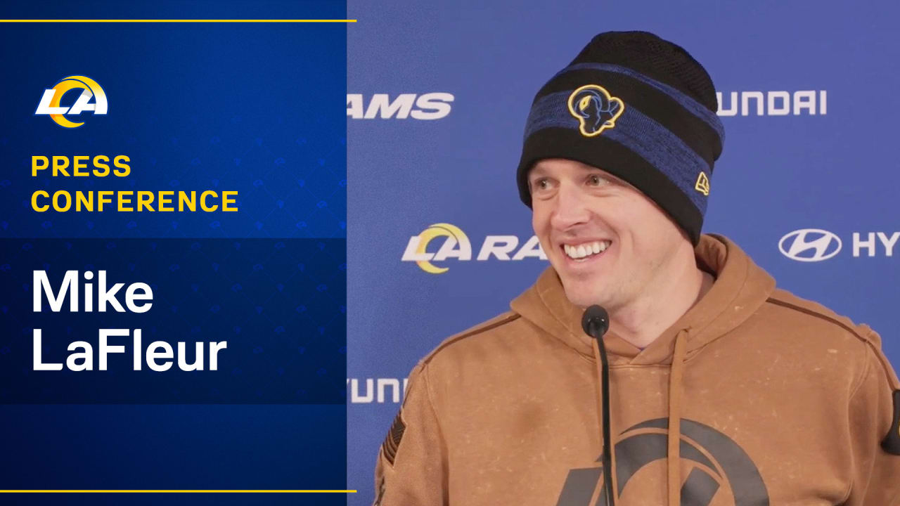 Rams offensive coordinator Mike LaFleur talks Lions' defense ...