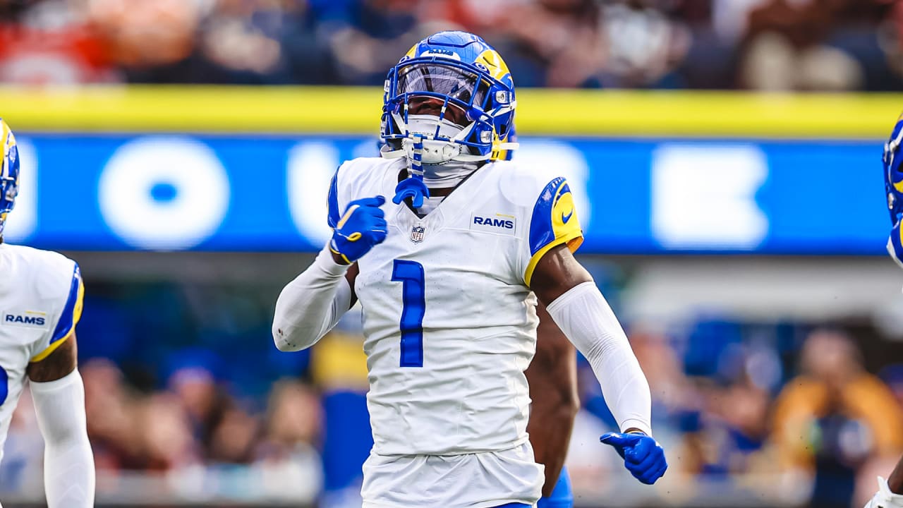 Los Angeles Rams defensive back Derion Kendrick makes a perfect tackle ...