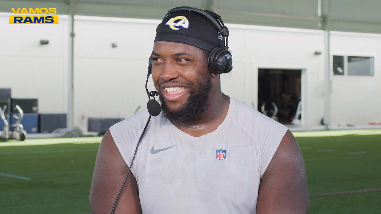 Kobie Turner Interview Vamos Rams | Defensive end Kobie Turner on ...