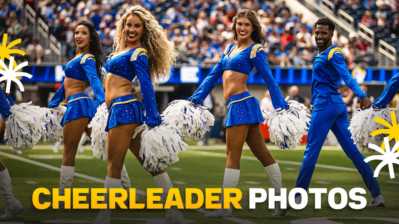 CHEER PHOTOS: Rams Cheerleaders hype up the SoFi Stadium crowd in ...