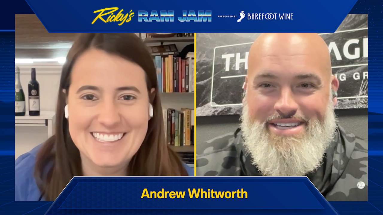 Ricky's Ram Jam | Los Angeles Rams Legend Andrew Whitworth talks tight ...