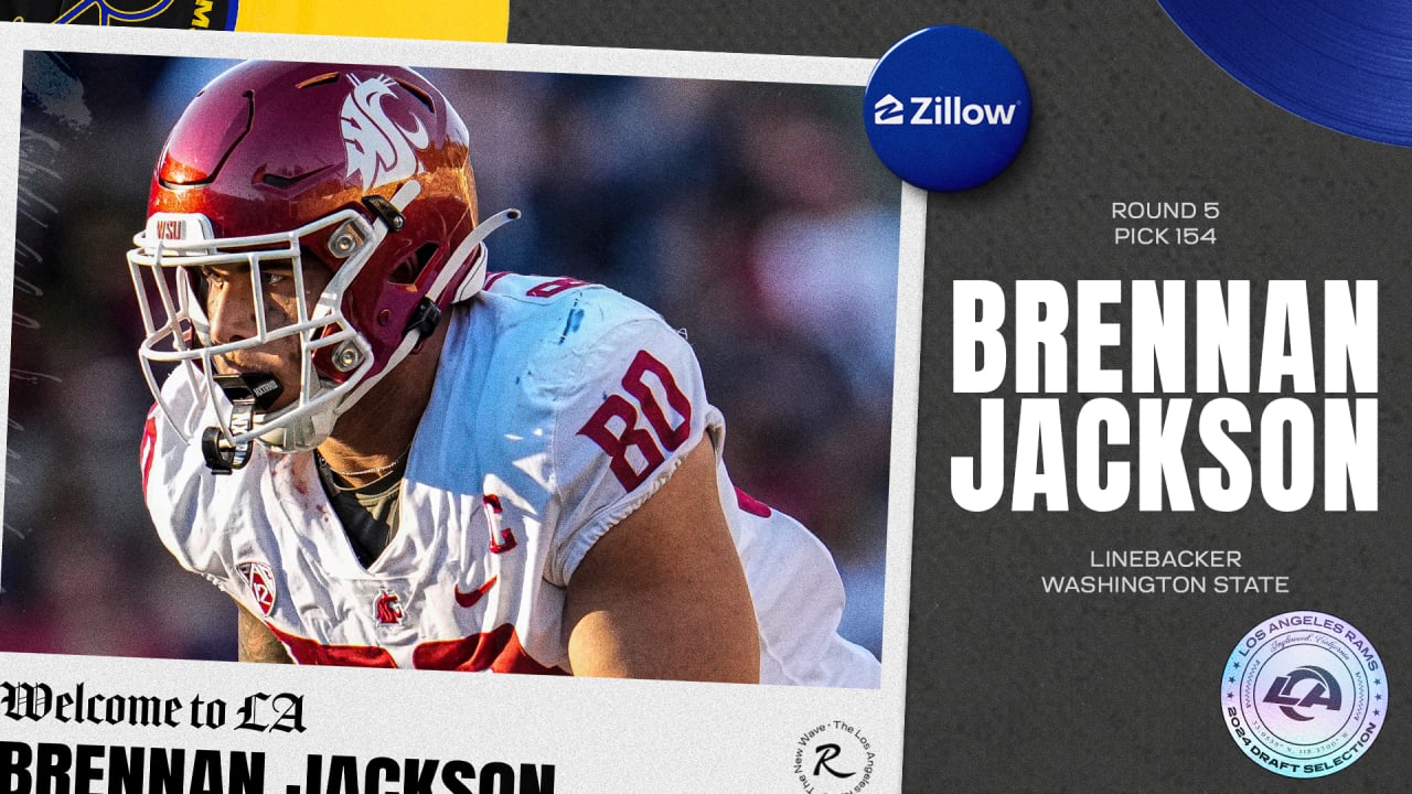 2024 NFL Draft: Linebacker Brennan Jackson, Washington State, Round 5 ...
