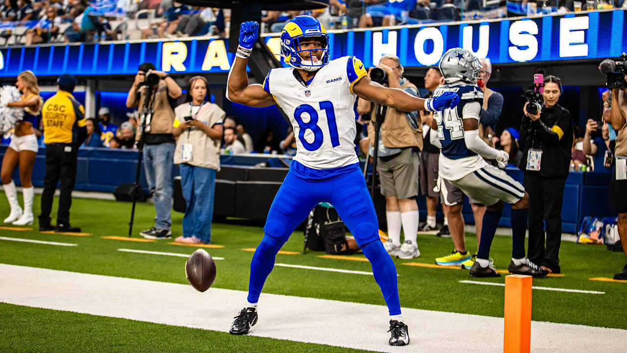 Stetson Bennett & Brennan Presley Touchdown - Los Angeles Rams highlights preseason week 1 vs ...