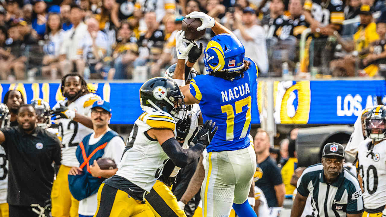 Los Angeles Rams Highlights | Incredible Rams catches that get ...