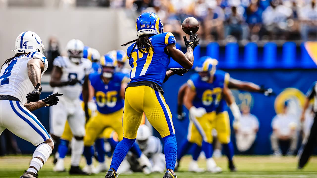 Davante Adams 16-yard catch - Los Angeles Rams Highlights - Week 4 vs ...