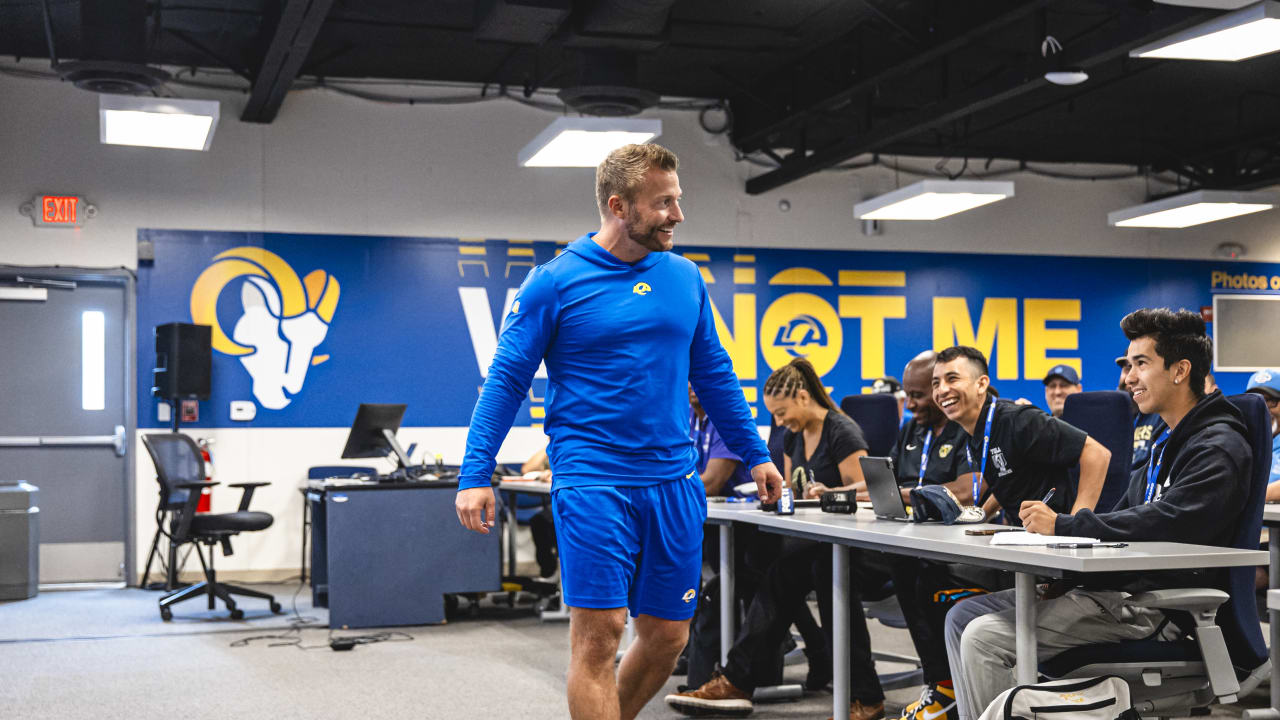 Sean McVay and position coaches inspire local coaches during 2nd annual ...