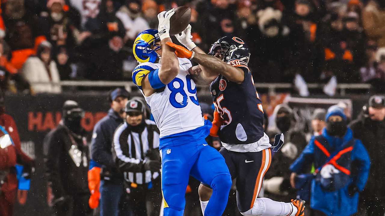 Tyler Higbee 27-yard catch - Los Angeles Rams Highlights - Divisional ...