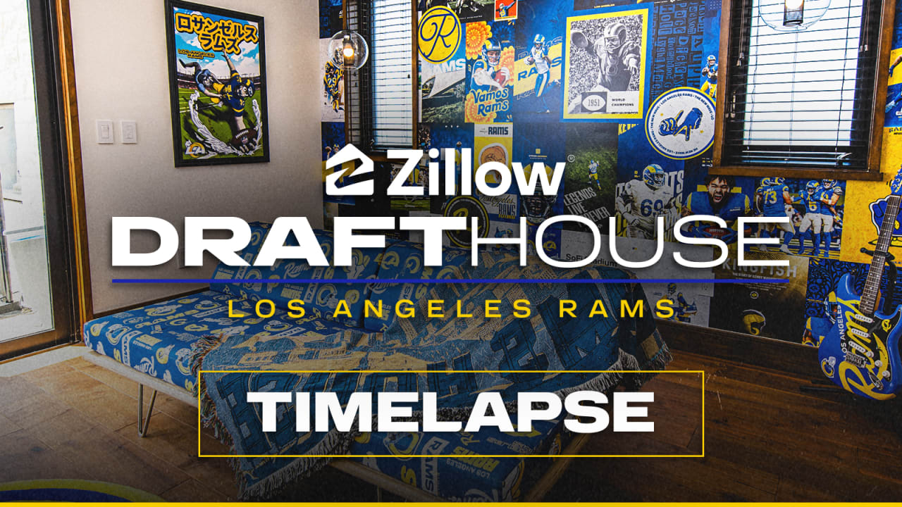 Time-lapse: Setting up the Rams’ 2024 Draft House presented by Zillow