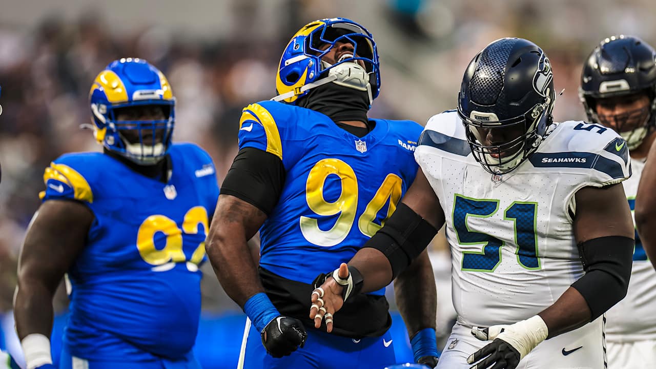 Desjuan Johnson sack | Los Angeles Rams Highlights | Week 18 vs ...