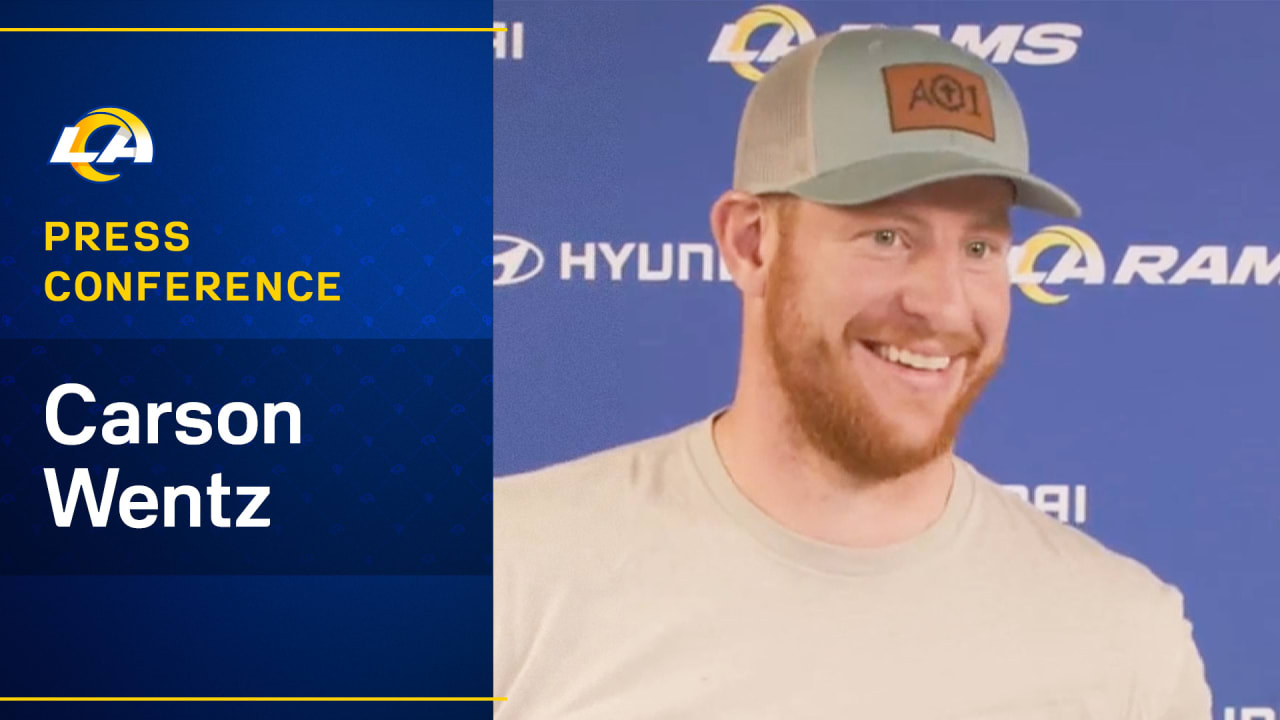 Quarterback Carson Wentz on signing with Rams, weeks leading up to ...