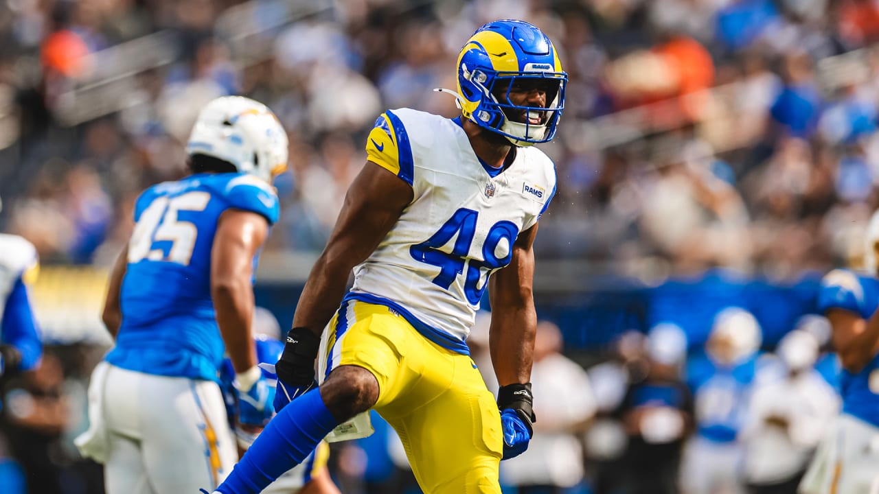 Los Angeles Rams Highlights | Rams linebacker Omar Speights makes his ...