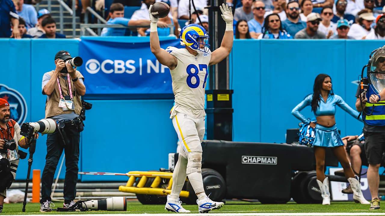 Davis Allen touchdown - Los Angeles Rams Highlights - Week 2 vs ...