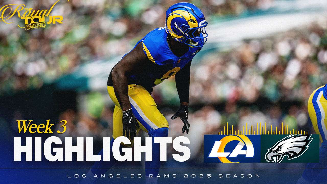 Rams top highlights vs. Philadelphia Eagles in Week 3: Big defensive plays, Davante Adam's 44 ...