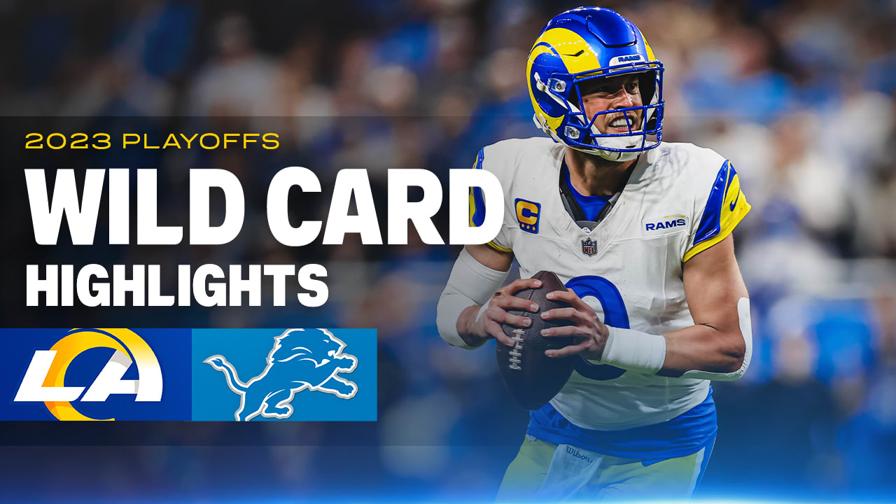 Rams' top plays vs. Lions Super in Wild Card round | Puka Nacua's 50 ...