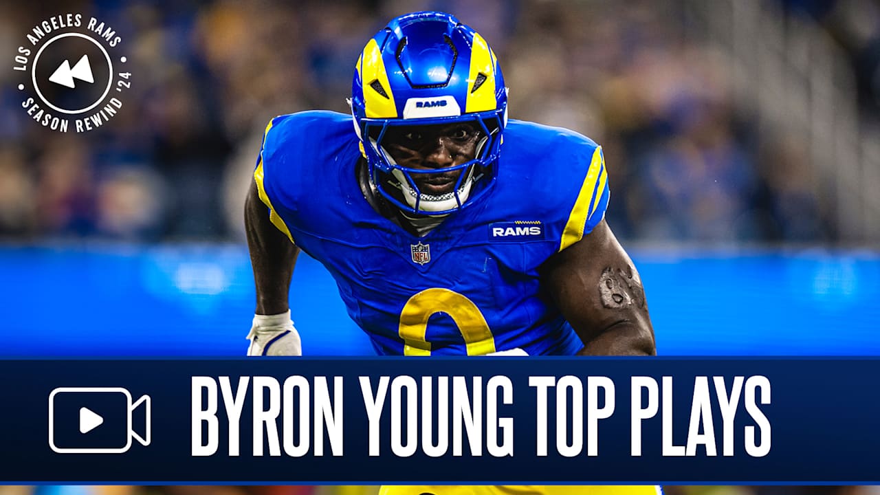 Los Angeles Rams Highlights - outside linebacker Byron Young - top ...
