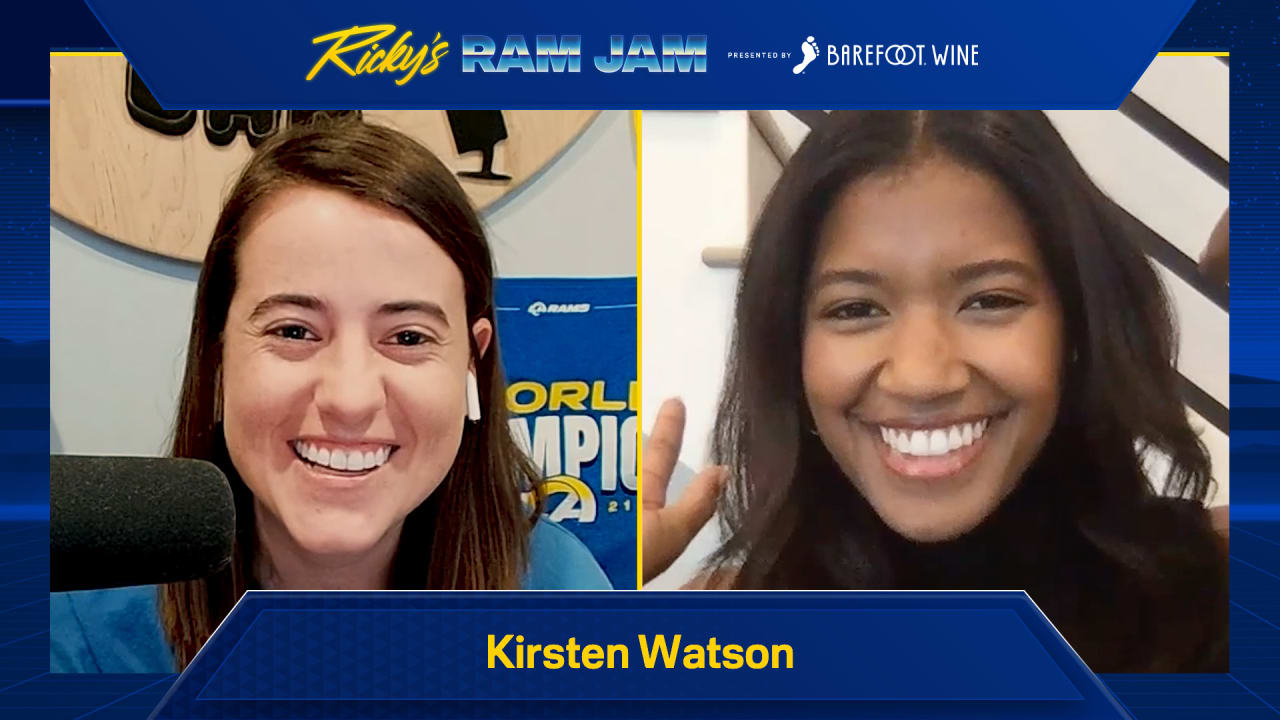 Los Angeles Rams | Ricky's Ram Jam Ep. 31 - Kirsten Watson talks about ...