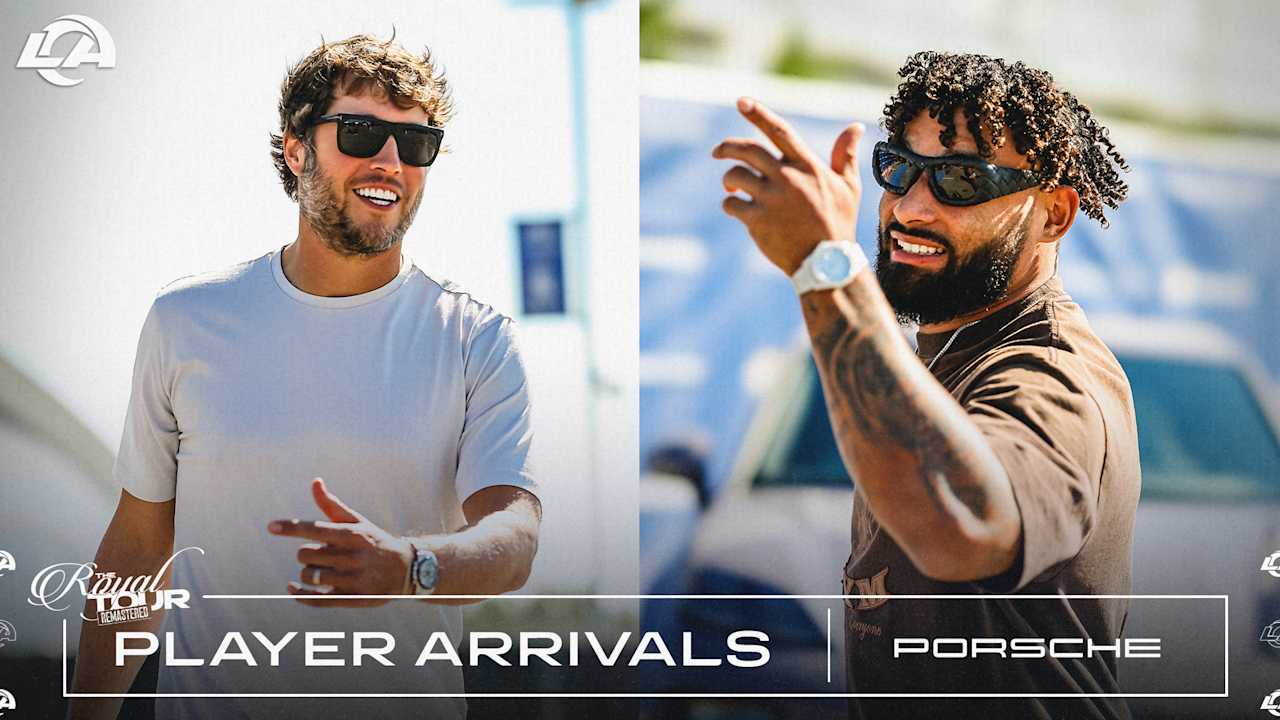 ARRIVAL PHOTOS: Matthew Stafford, Kyren Williams & more Rams players ...