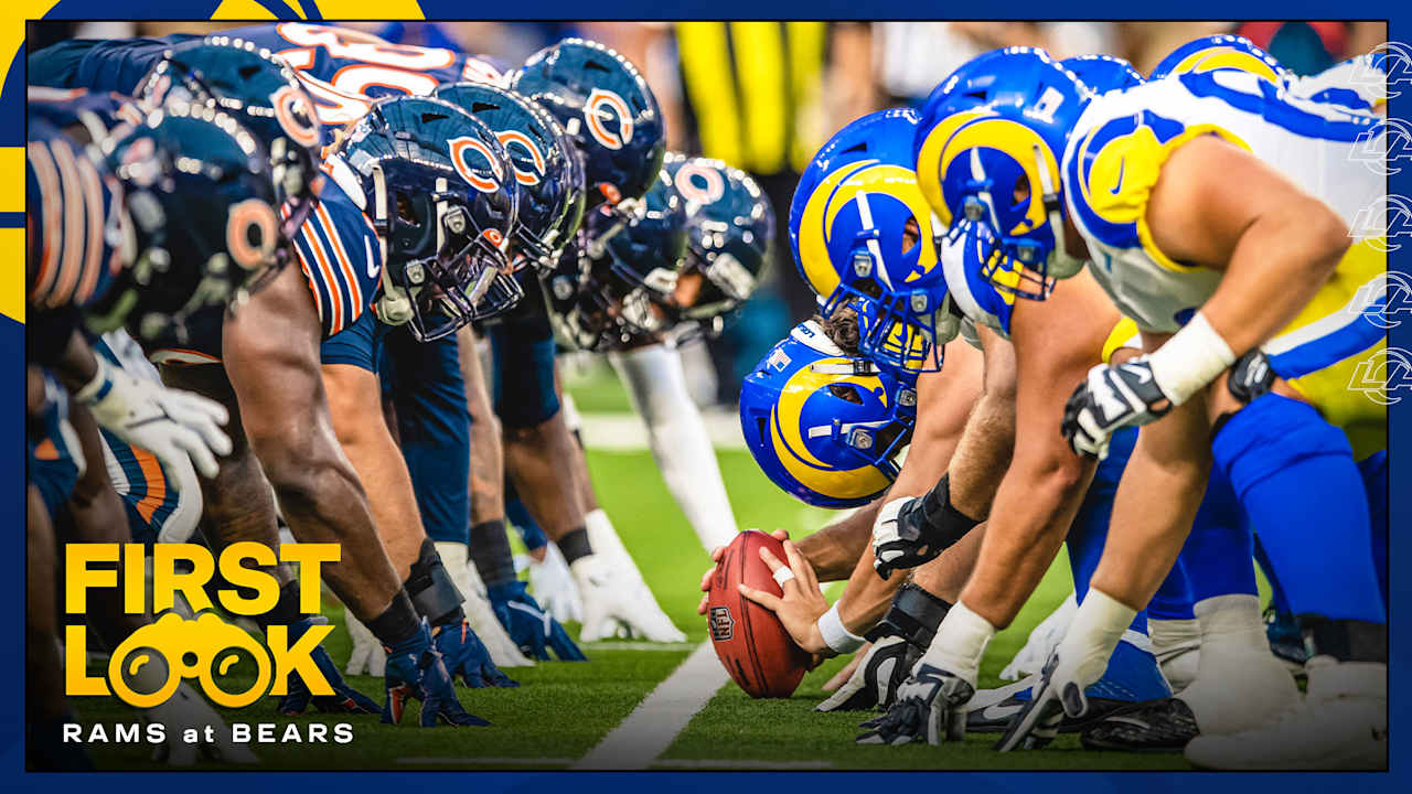 First Look: Rams head to Chicago for Week 4 road game vs. Bears