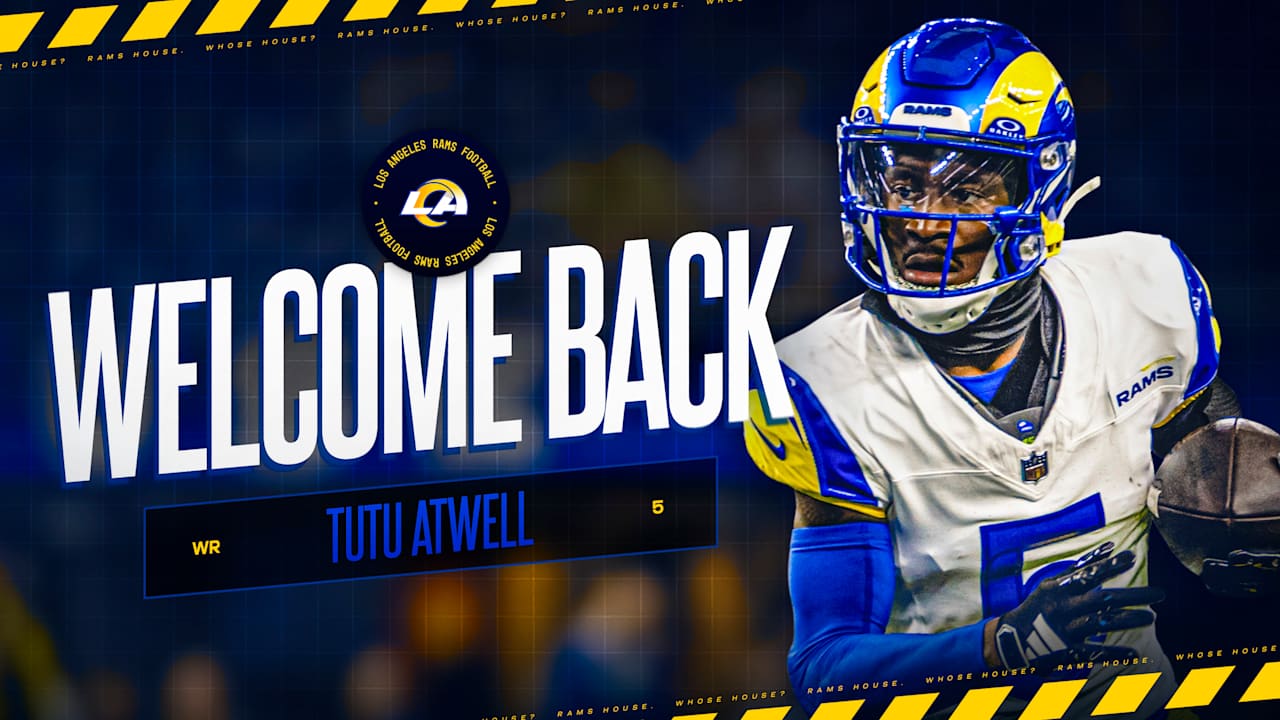 Rams, wide receiver Tutu Atwell agree to one-year contract