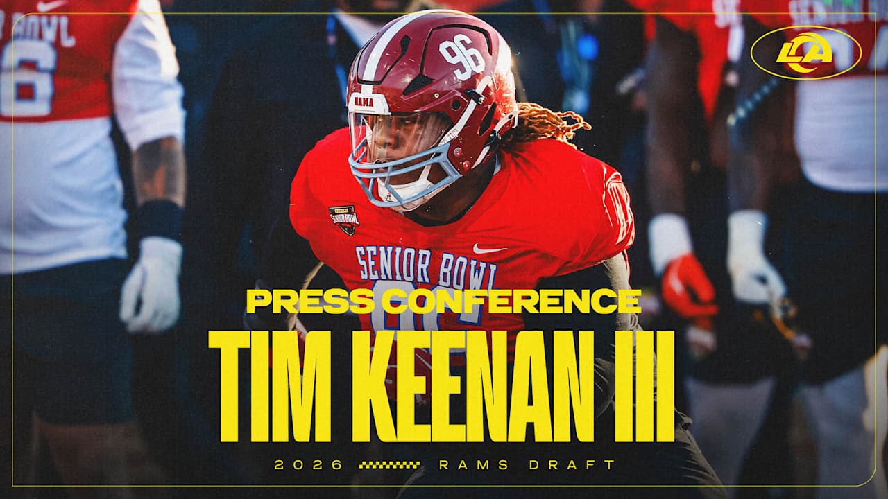 Press Conference: Tim Keenan III talks about playing on a talented Rams ...