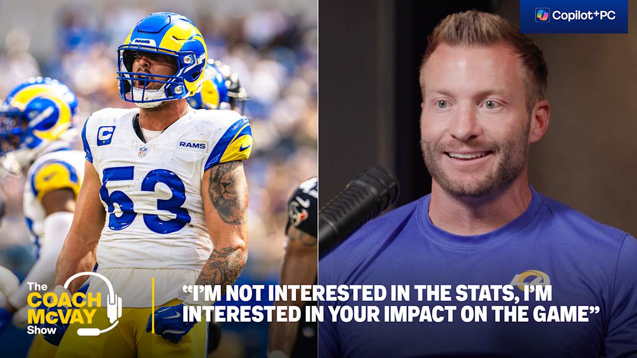 Los Angeles Rams head coach Sean McVay on victory over the Houston ...