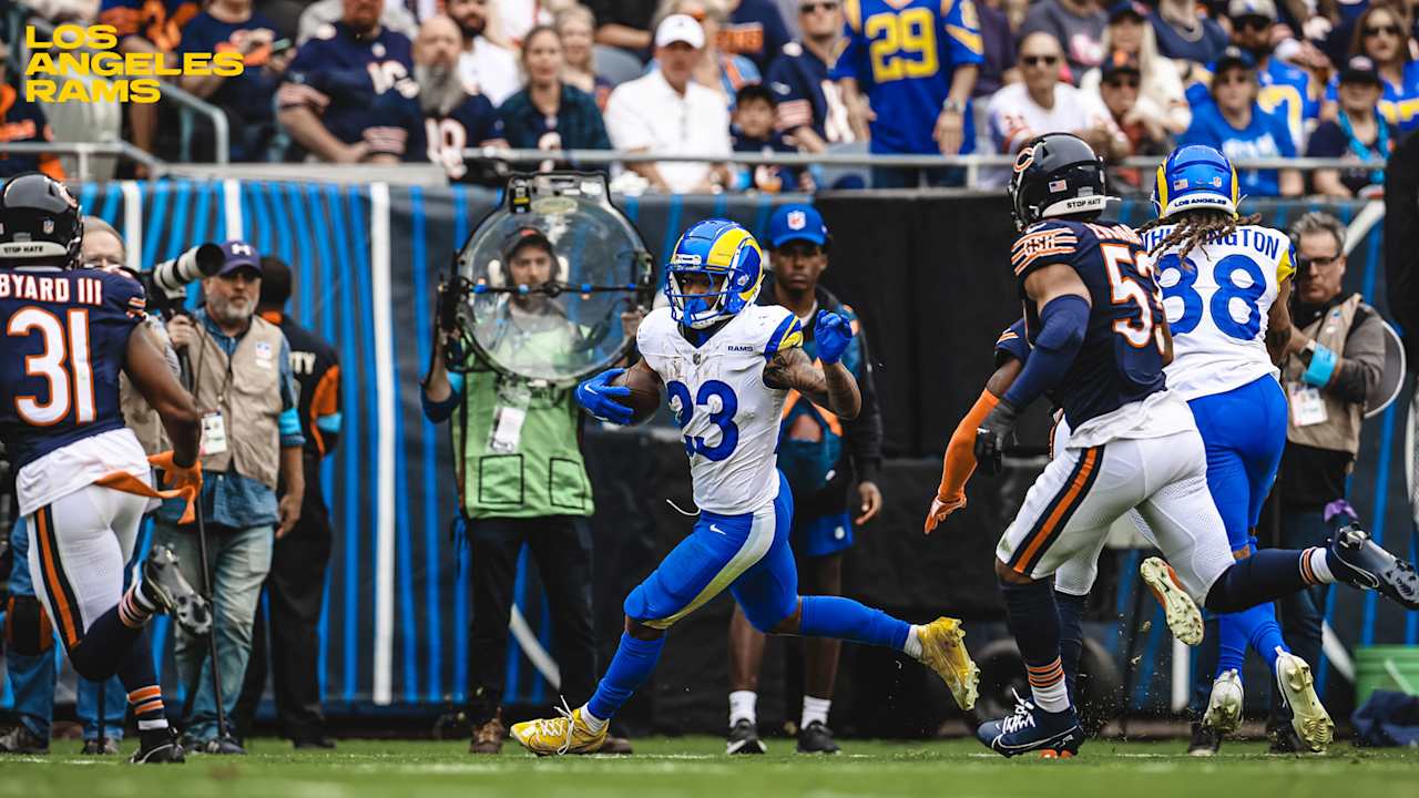 Kyren Williams gets Rams' run game back on track against Bears but isn ...