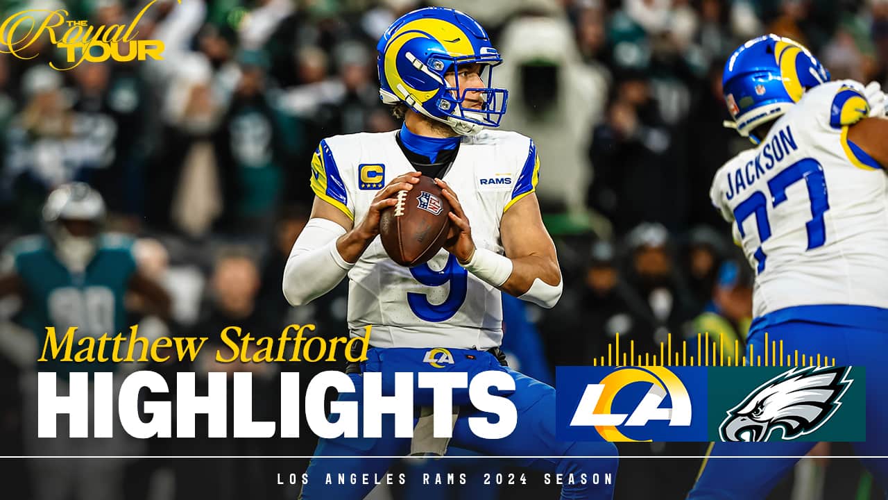 Matthew Stafford's best highlights from 324-yard, 2-touchdown game vs. Philadelphia Eagles in ...
