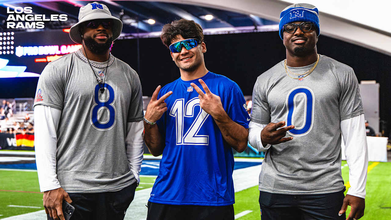 BEST PHOTOS: Best of Puka Nacua, Jared Verse & Byron Young meeting fans ...