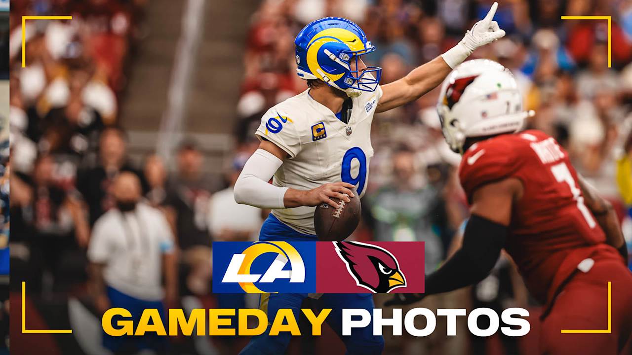 GAME PHOTOS: Rams face Arizona Cardinals in Week 2 at State Farm Stadium
