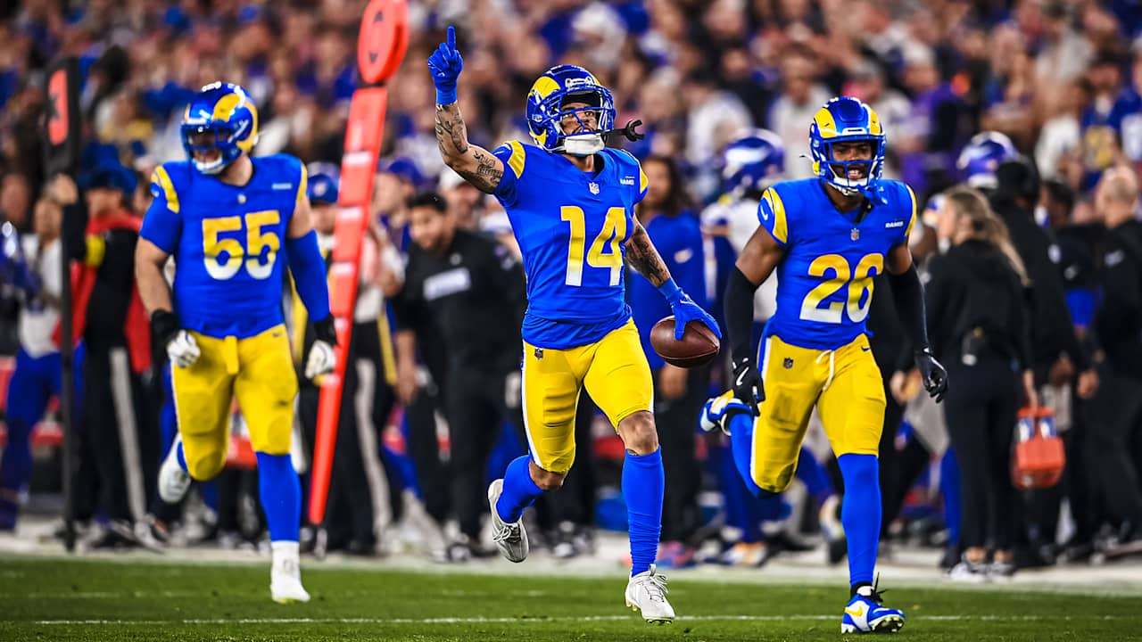 Cobie Durant Interception | Los Angeles Rams Highlights | Wild Card vs ...