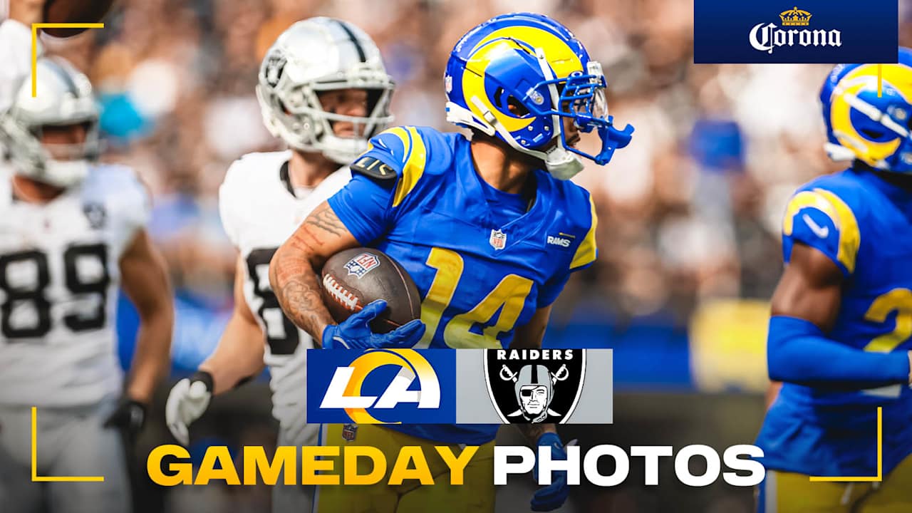GAME PHOTOS: Rams face Las Vegas Raiders in Week 7 at SoFi Stadium