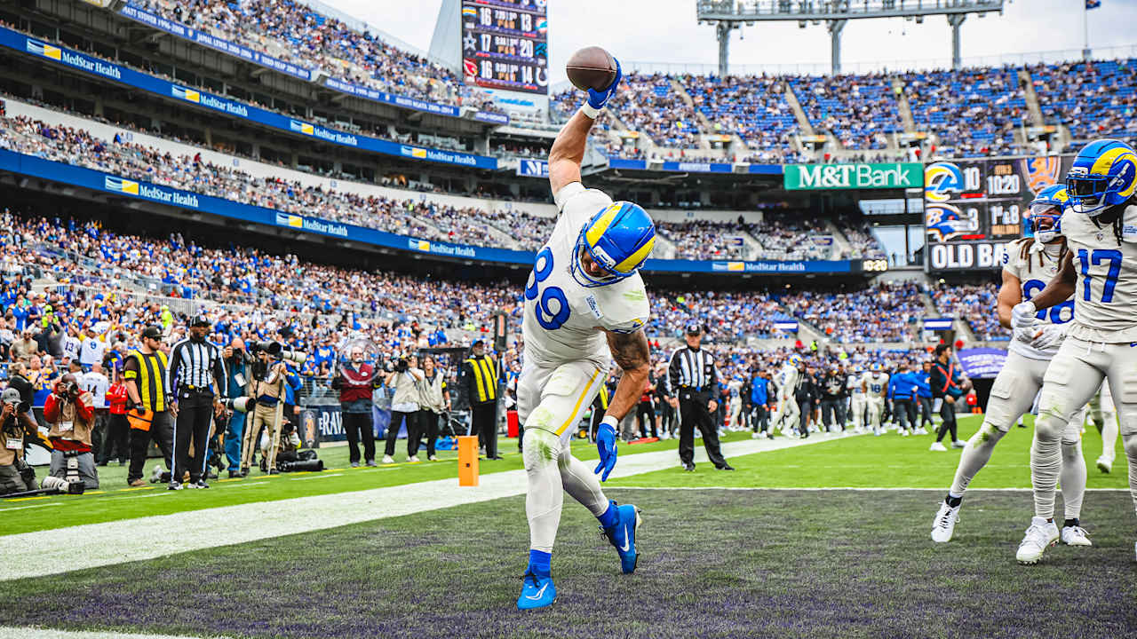 Tyler Higbee touchdown | Los Angeles Rams Highlights - Week 6 vs ...