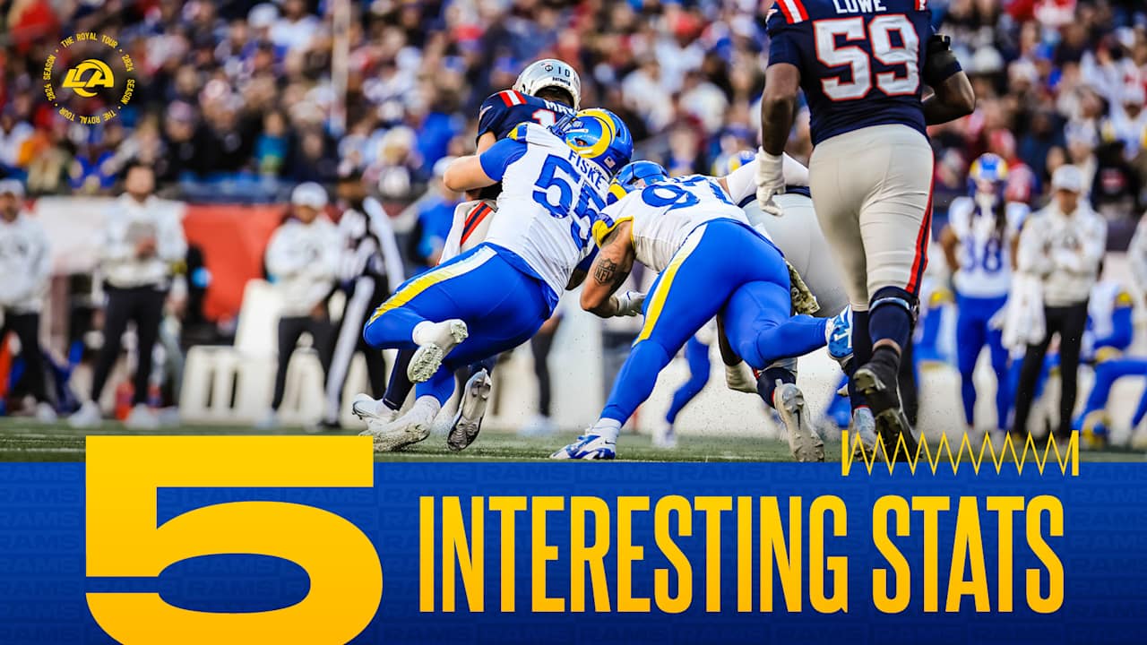 5 interesting stats from Rams' Week 11 win in New England: Stafford’s ...