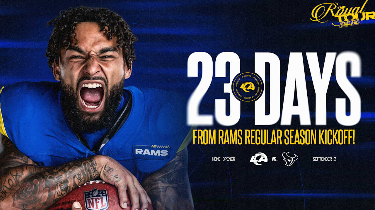 23 days until kickoff! - running back Kyren Williams no. 23 - Los ...