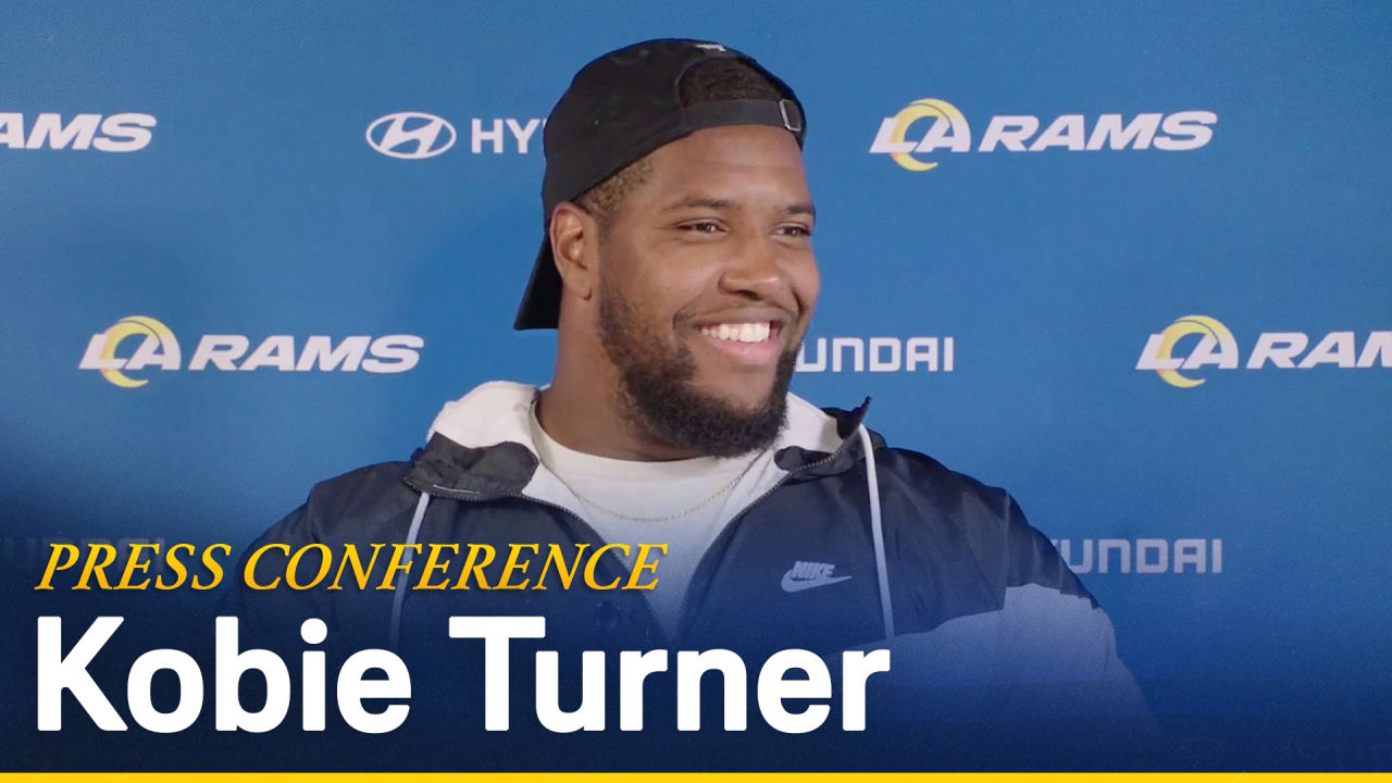 Rams nose tackle Kobie Turner on signing national anthem at Lakers game ...