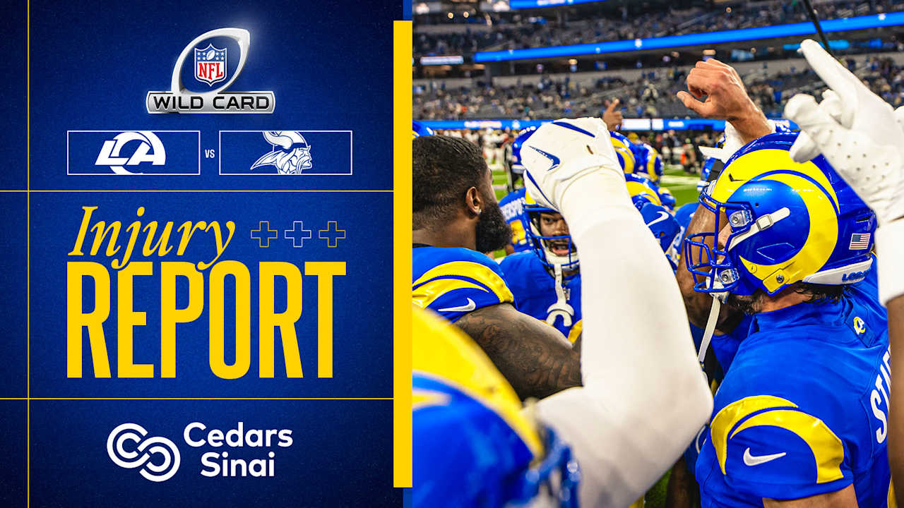 Rams Injury Report, Wild Card playoff game vs. Vikings: Rams carry no injury designations