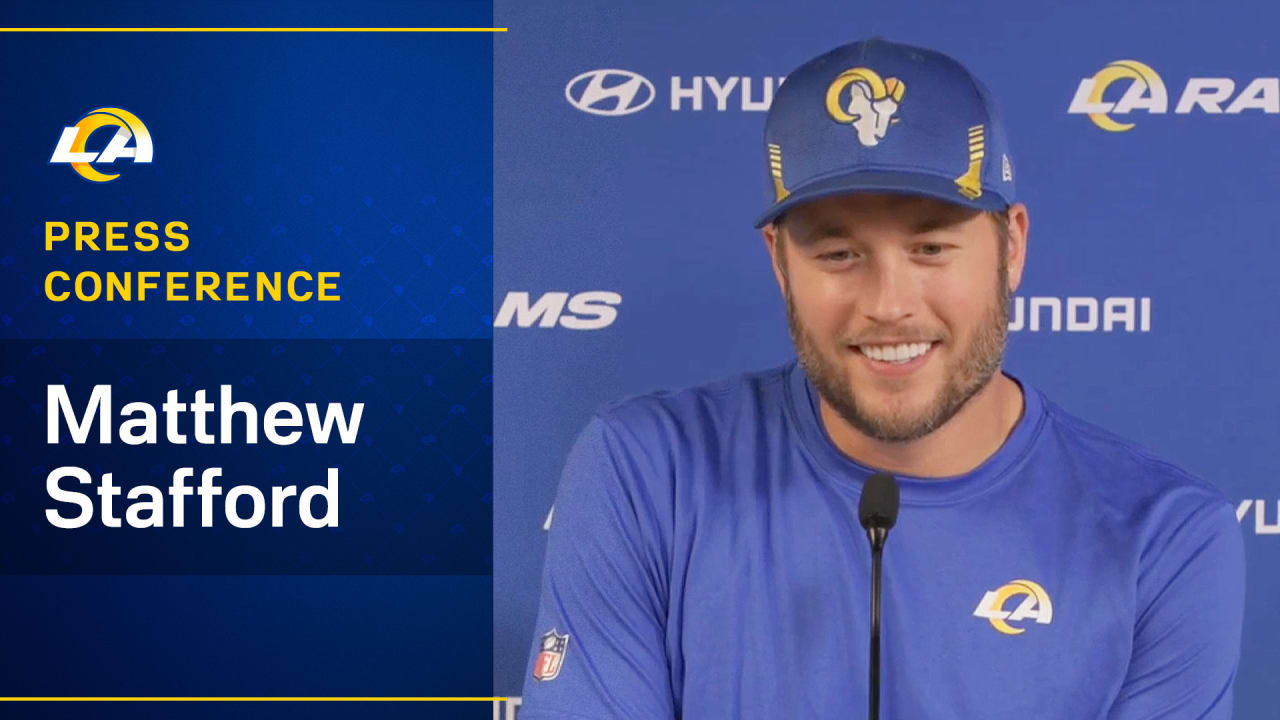 Rams quarterback Matthew Stafford on Browns defense, offensive guards ...