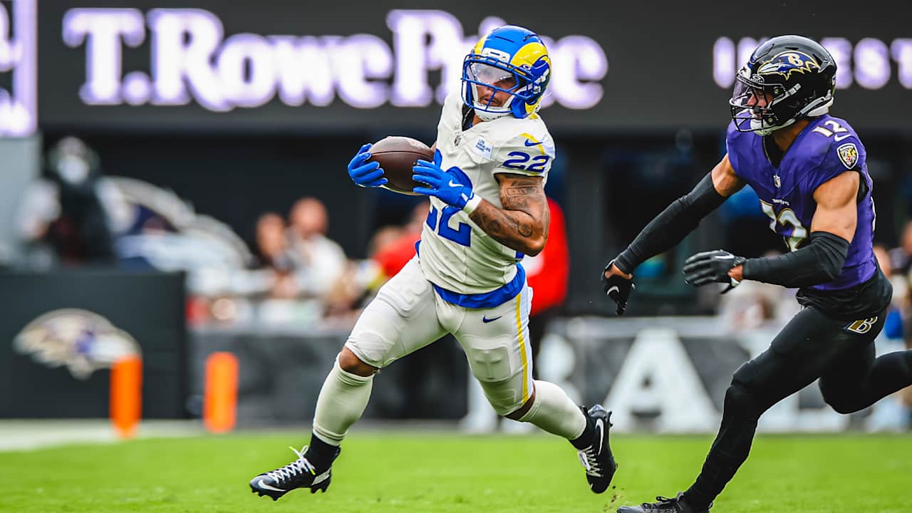 Blake Corum 12-yard rush | Los Angeles Rams Highlights - Week 6 vs ...