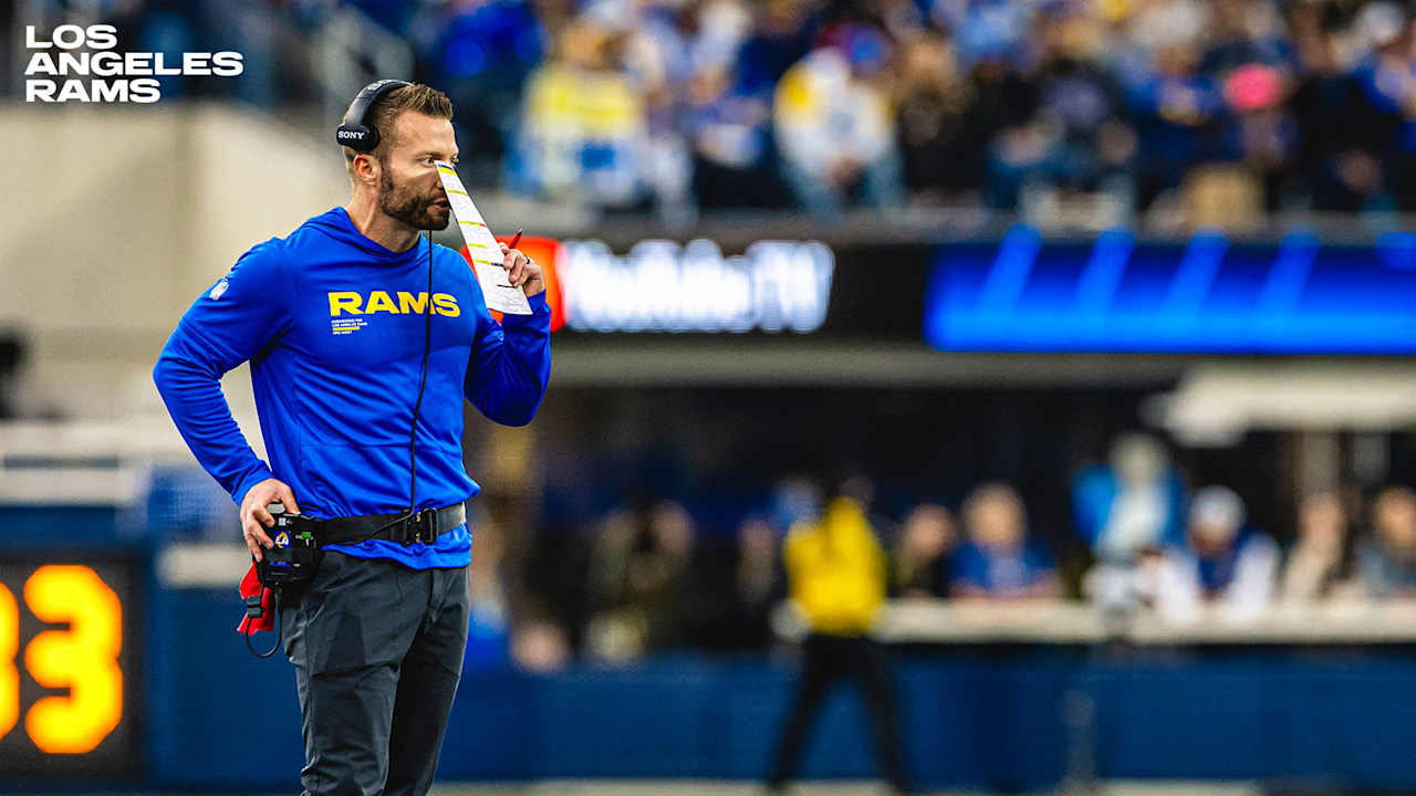 Mutual respect between head coaches Sean McVay and Ben Johnson as Rams ...