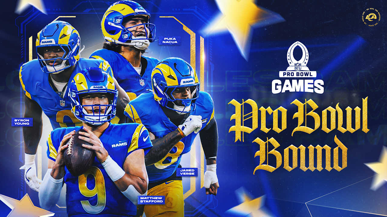 Rams' Matthew Stafford, Puka Nacua, Jared Verse and Byron Young ...