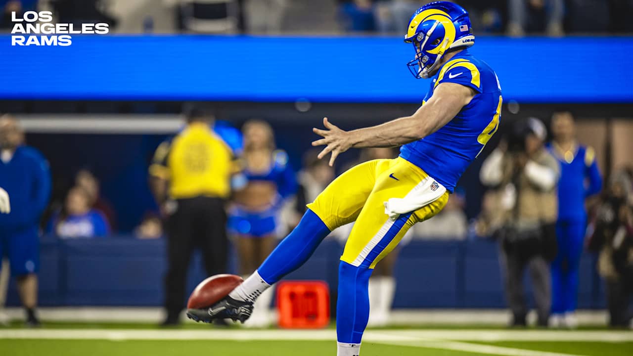‘Big squats, big kicks’: How Rams punter Ethan Evans’ leg strength and ...