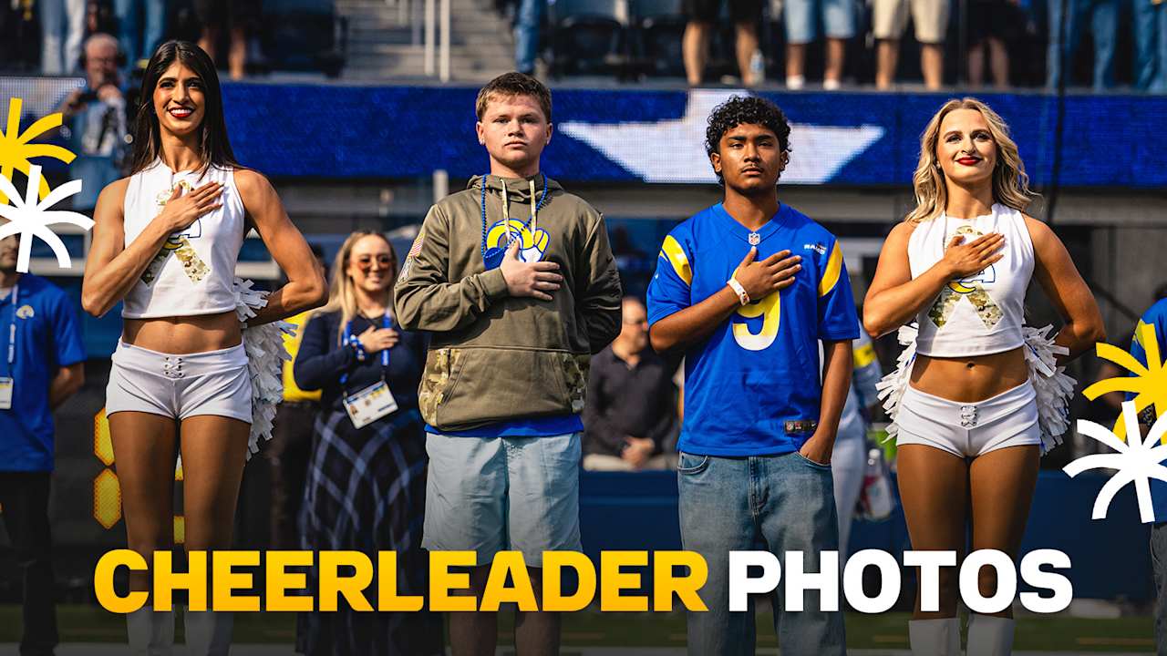 CHEER PHOTOS: High kicks & endless energy | Best of Rams cheerleaders ...