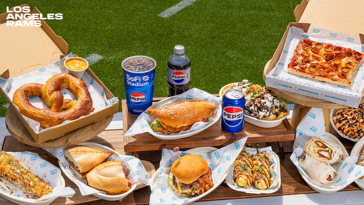 Los Angeles Rams - SoFi Stadium unveils new food & beverage ...