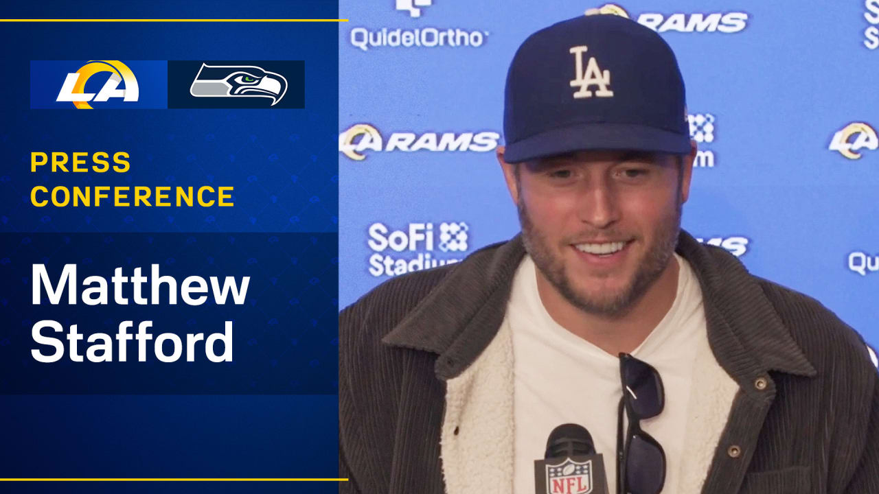 Los Angeles Rams Post-Game Press Conference | Matthew Stafford on team ...