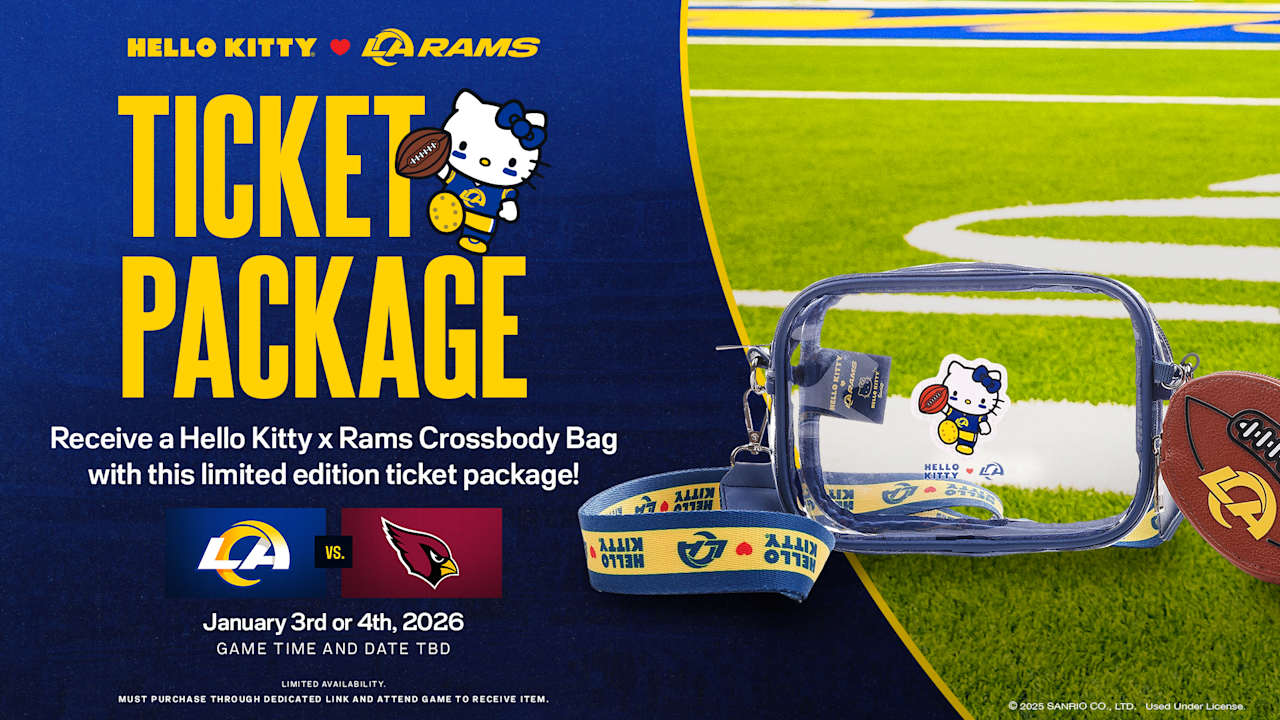 Rams announce NFL’s first-ever collaboration with Sanrio® for exclusive ...