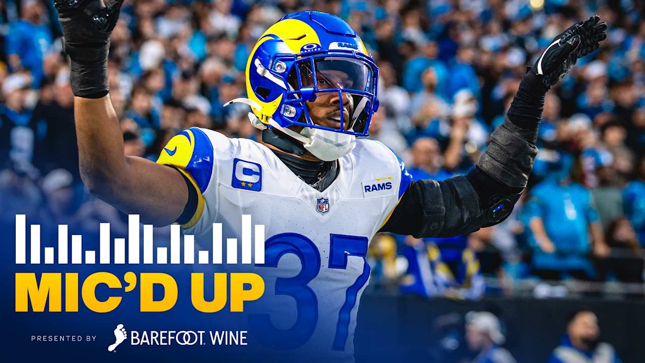 Safety Quentin Lake returns & plays Mic'd Up in the Los Angeles Rams ...