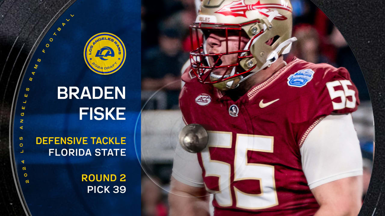 PHOTOS: Meet new Rams DT Braden Fiske | 2024 NFL Draft