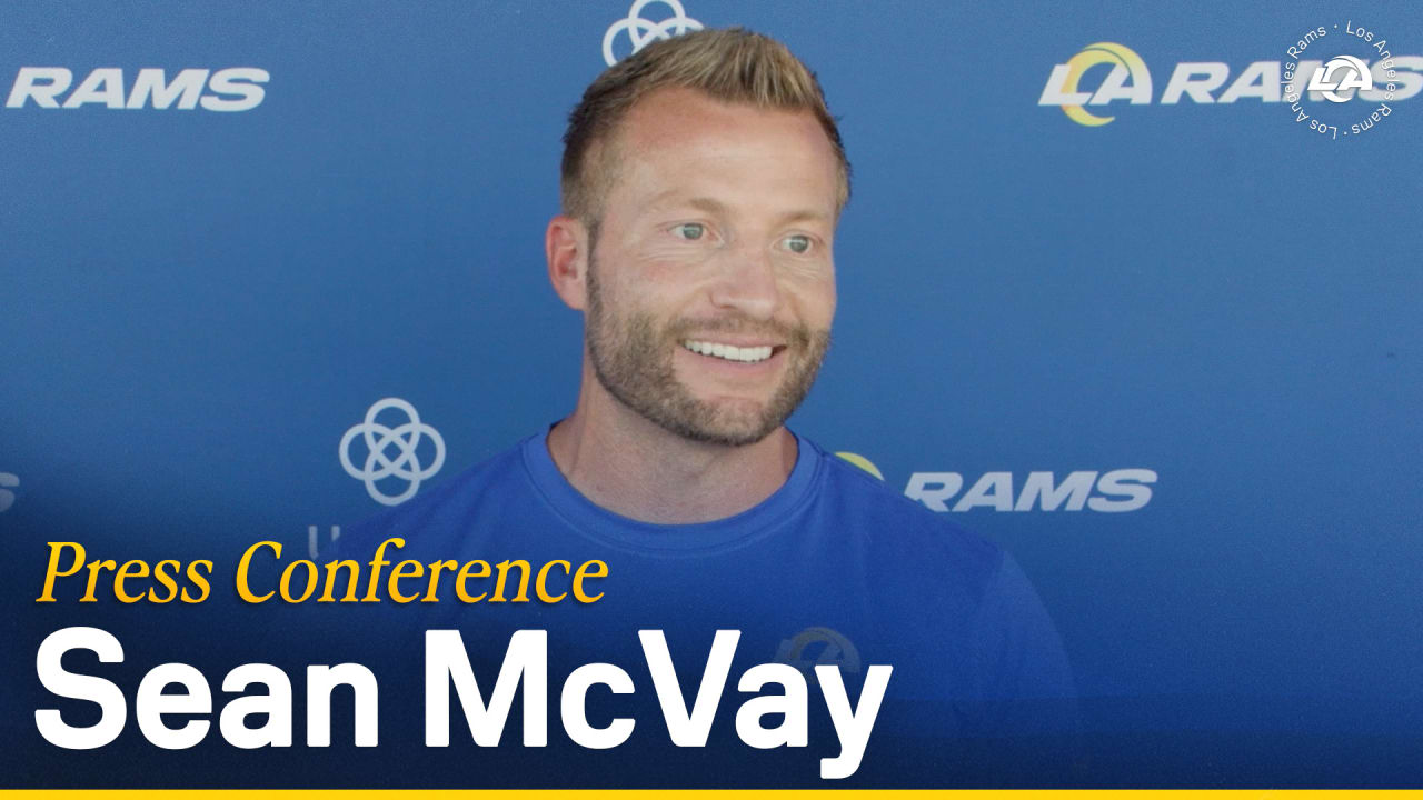 Los Angeles Rams Preseason Press Conference | Head coach Sean McVay on ...